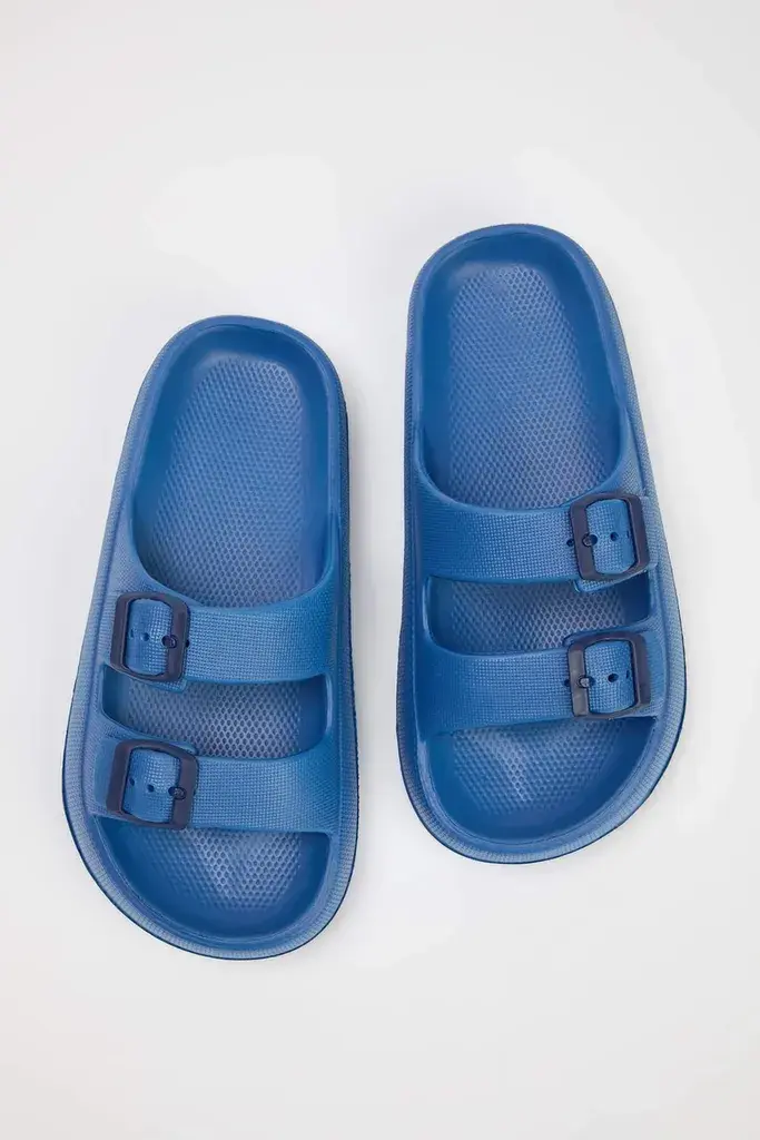 Trendyol Shoes Ženske papuče TAKSS25TE00019, Tamnoplave
