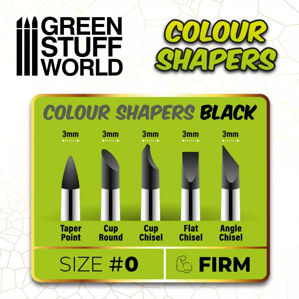 Color Shaper Black - Size #0