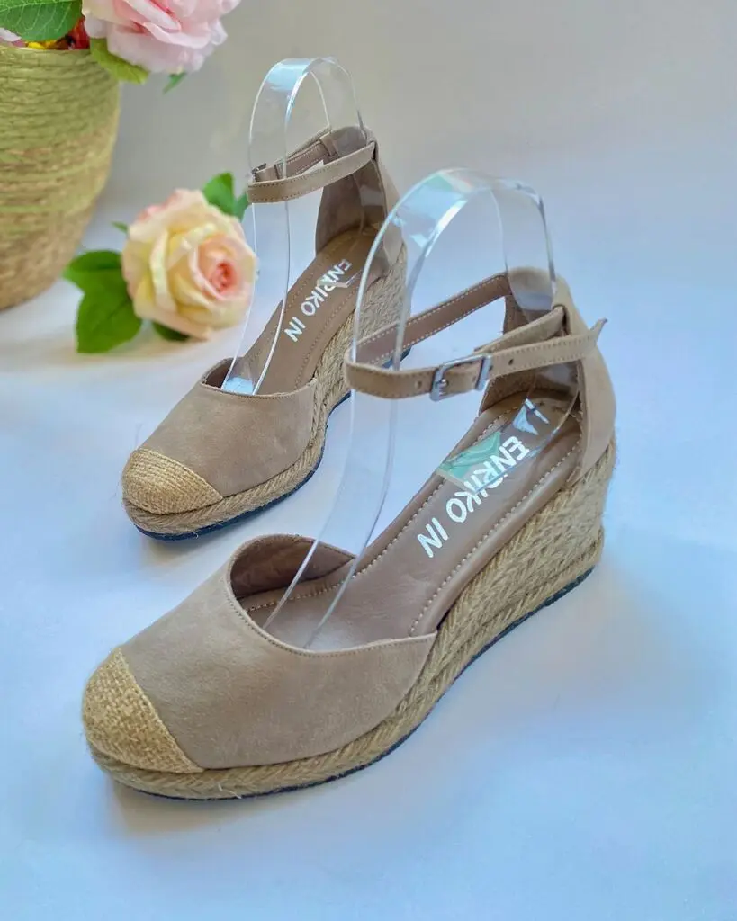 Squareonline Ženske sandale Beige Natural, Bež