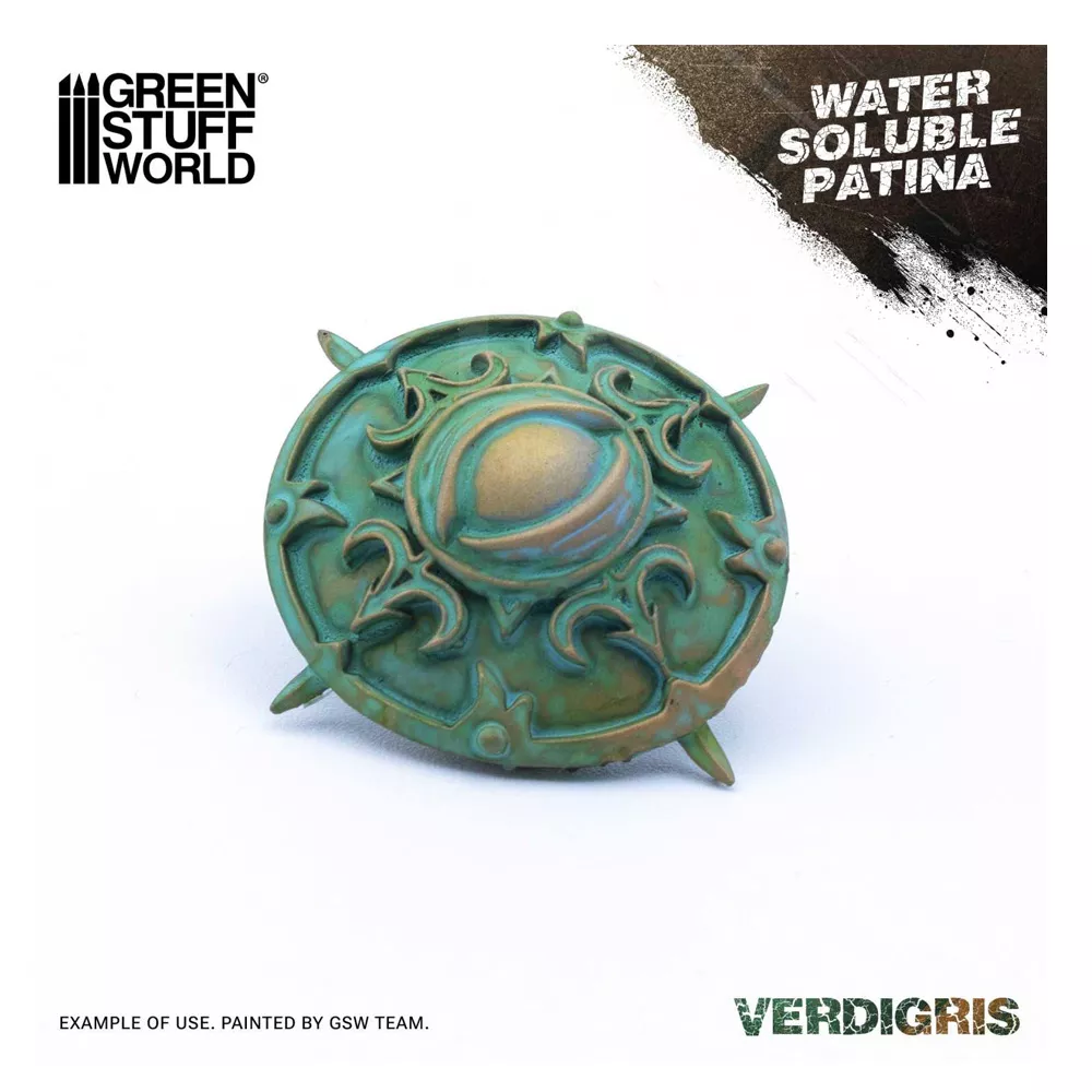 Water Soluble Patina 60ml - Verdigris