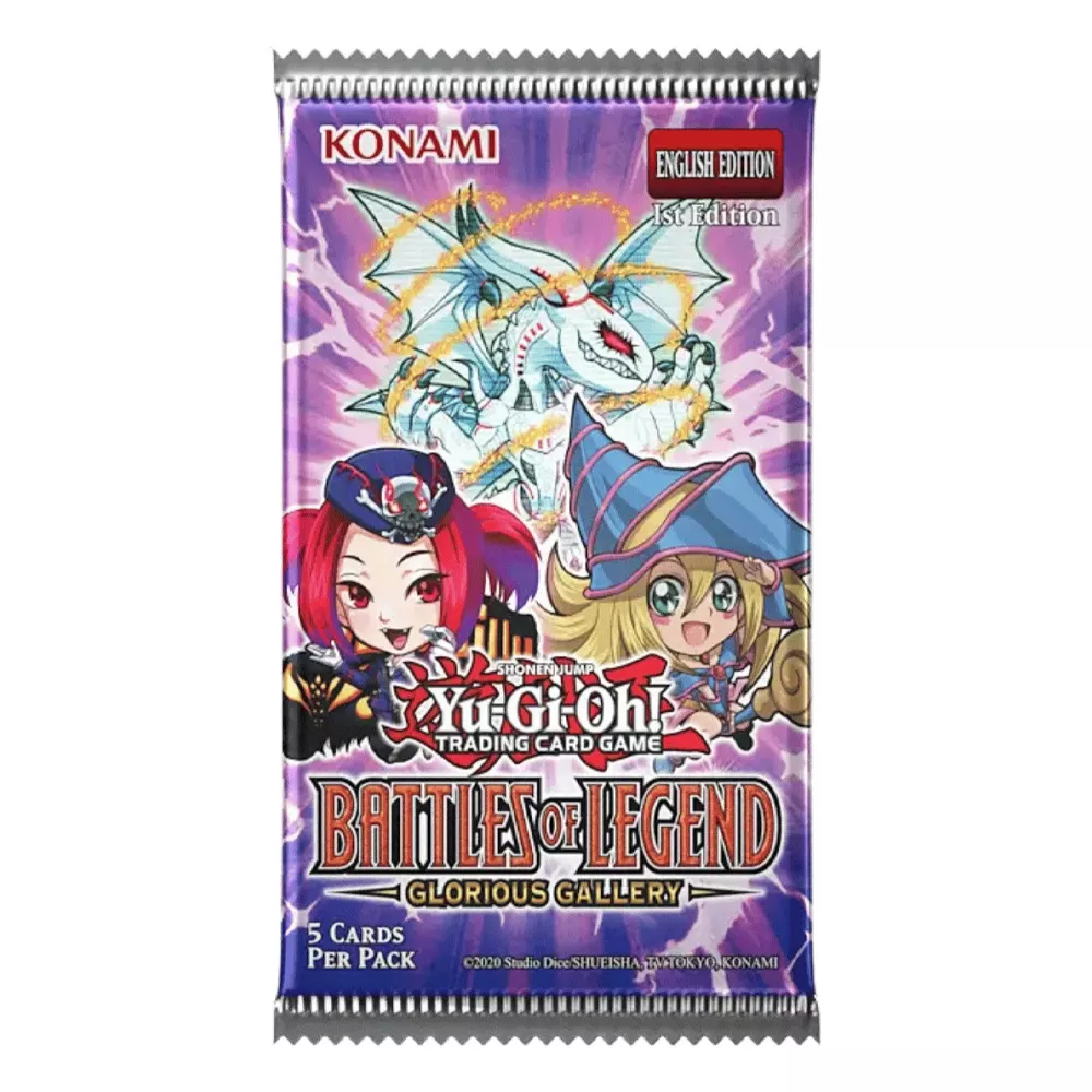 Yu-Gi-Oh! TCG: Battles of Legend: Glorious Gallery Booster Pack (single pack)