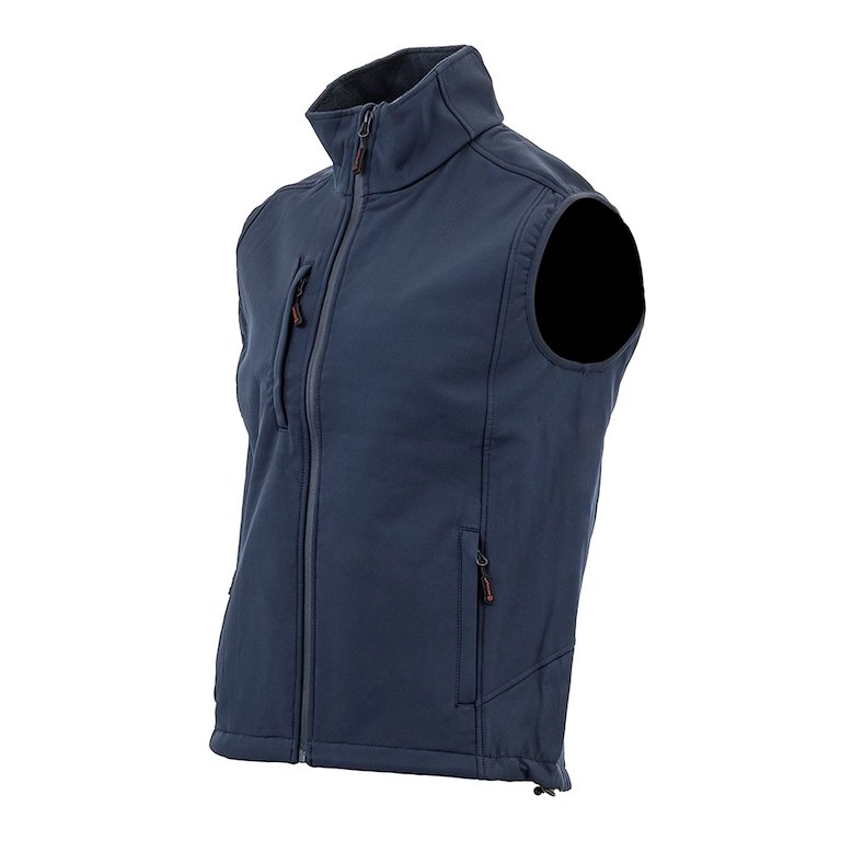 Softshell prsluk BARTON tamno plavi