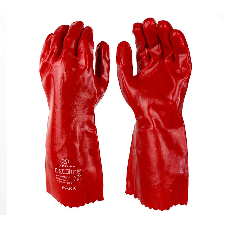 PVC rukavice PARK 35 cm veličina 10