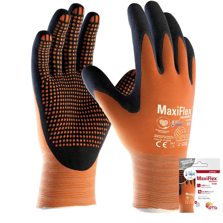ATG MaxiFlex Endurance rukavice s AD-APT premazom dlana
