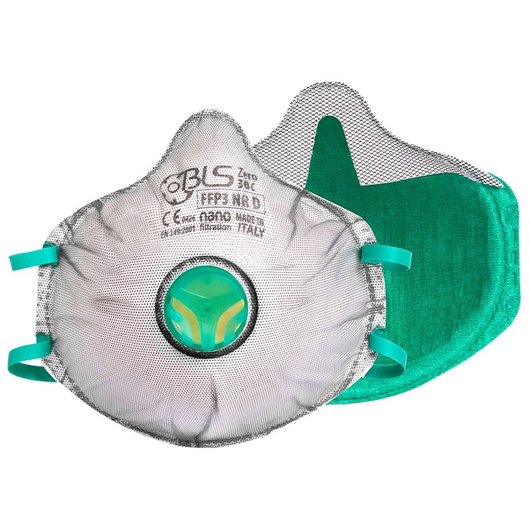 Respirator FFP3 ZERO sa ventilom i aktivnim ugljem