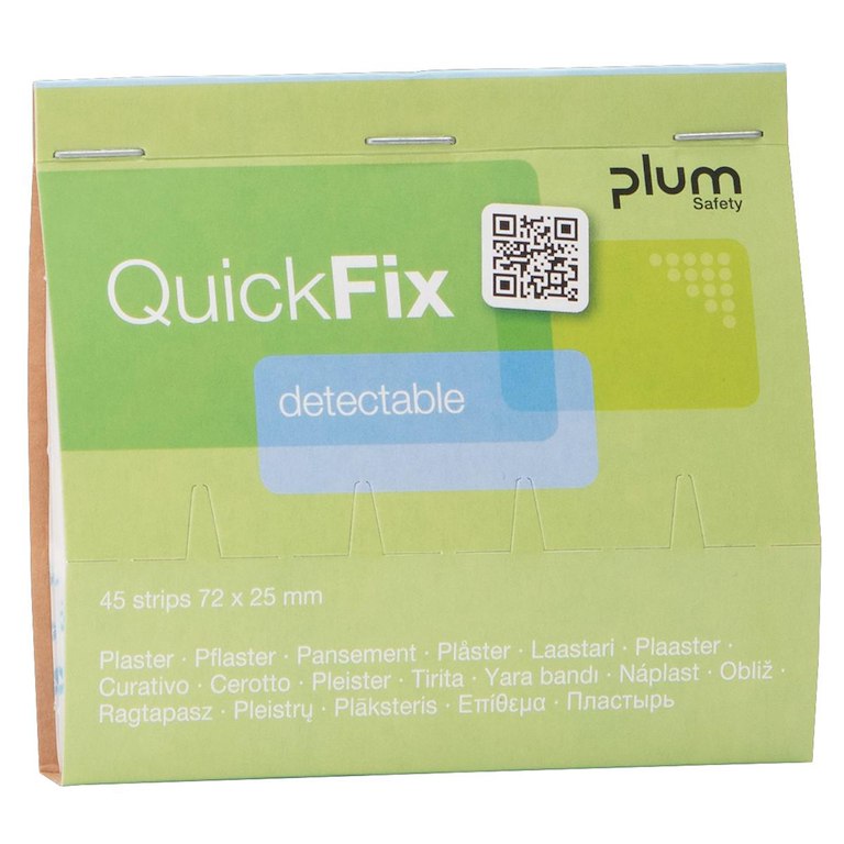 QuickFix detektabilno dopunsko pakovanje sa 45 flastera