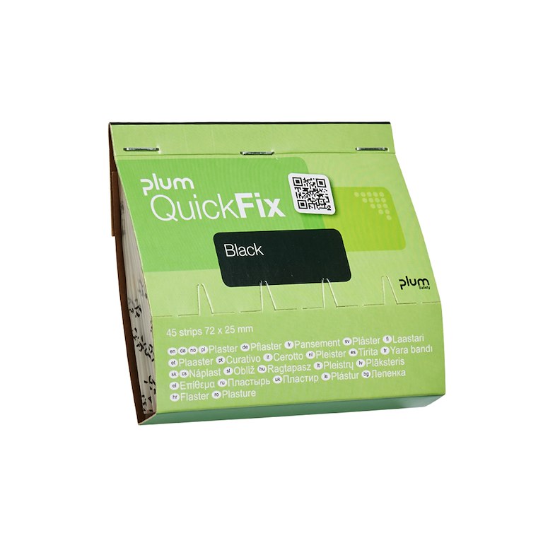 QuickFix punjenje sa 45 crnih flastera