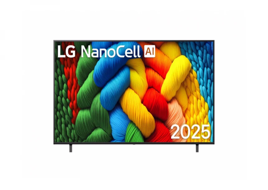 Televizor LG 75NANO80A3B/NanoCell/75"/4K Ultra HD/smart/webOS 25/crna