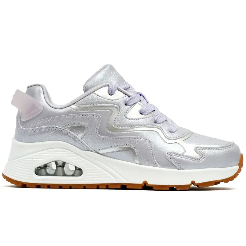 Skechers Patike za devojčice Uno Gen1, Srebrne