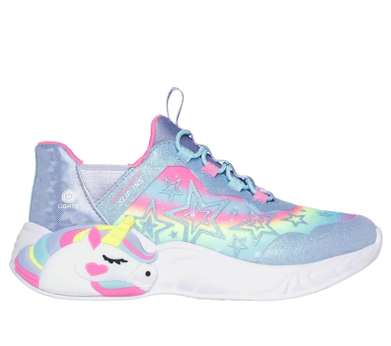 Skechers Patike za devojčice Unicorn Dreams, Svetloplave