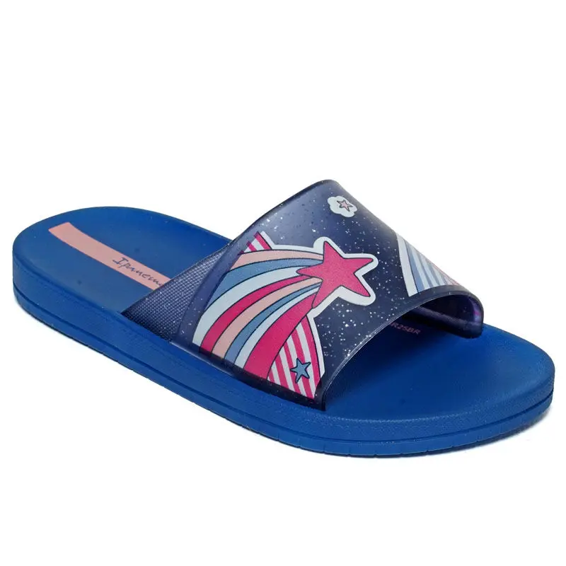 Ipanema Papuče za devojčice Join Slide Kids, Plave