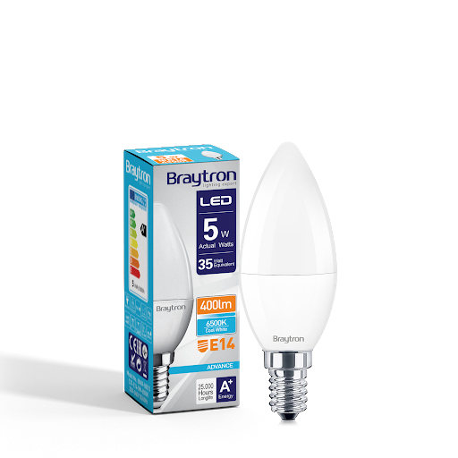 BA09-00513 LED SIJALICA 5W E14 C37 6400K