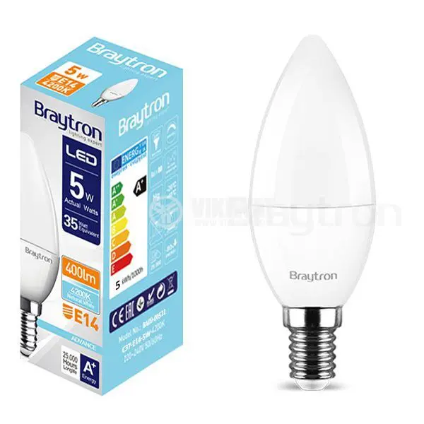 BA09-00511 LED SIJALICA 5W E14 C37 4200K