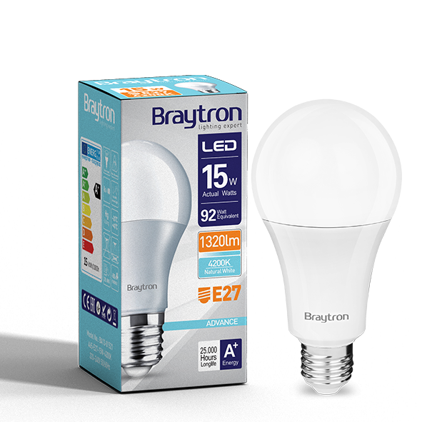 BA13-01521 BRY LED SIJALICA 15W E27 A65 4000K