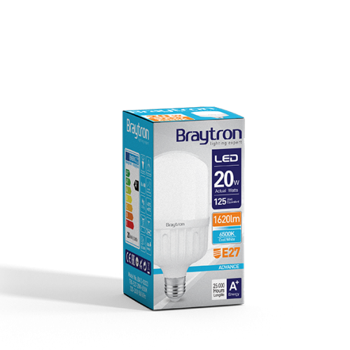 BA13-02023 LED SIJALICA 20W E27 T80 6400K