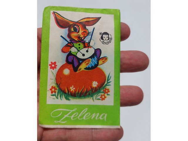 ZELENA ,Snežana boja za jaja NEKORIŠĆENO YU