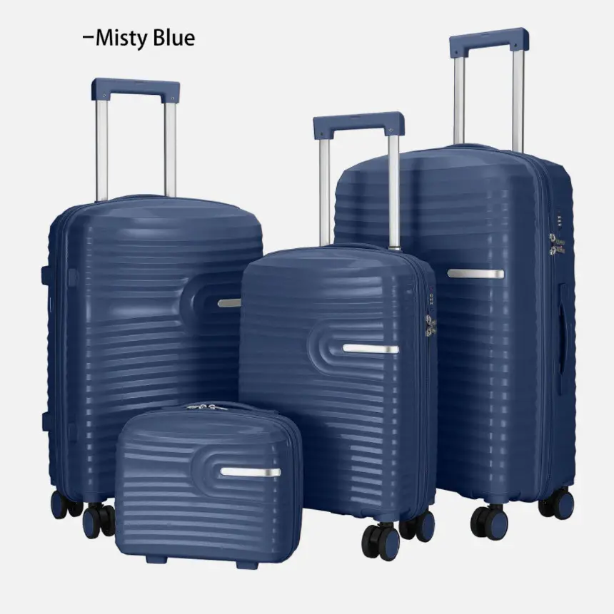 PROLINETECH Set putničkih kofera 4/1 PLT/KS-MBLU Misty Blue