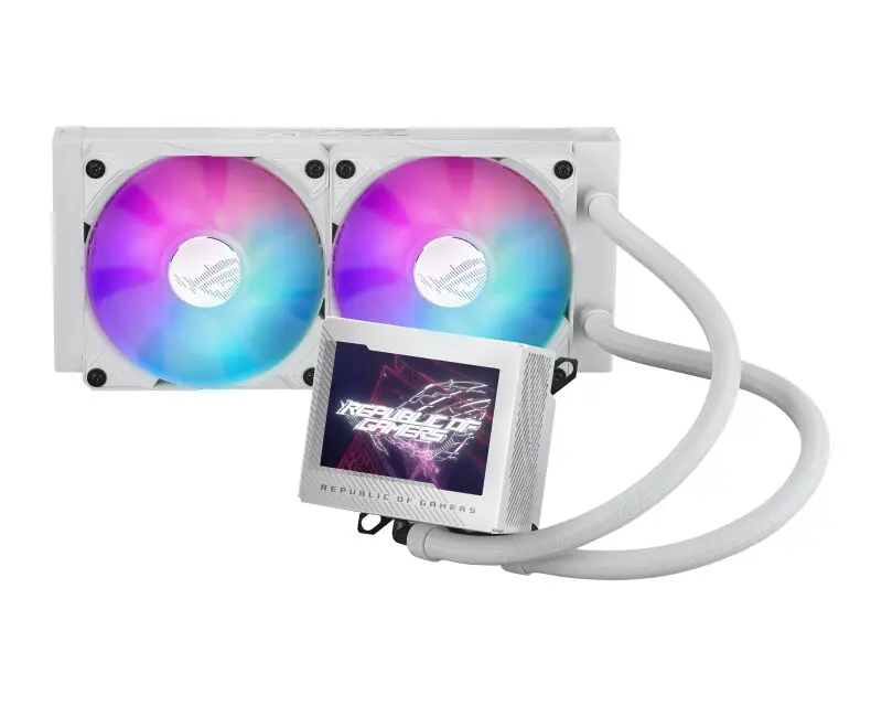 Asus Vodeno hlađenje ROG Ryujin III 240 ARGB White, Belo