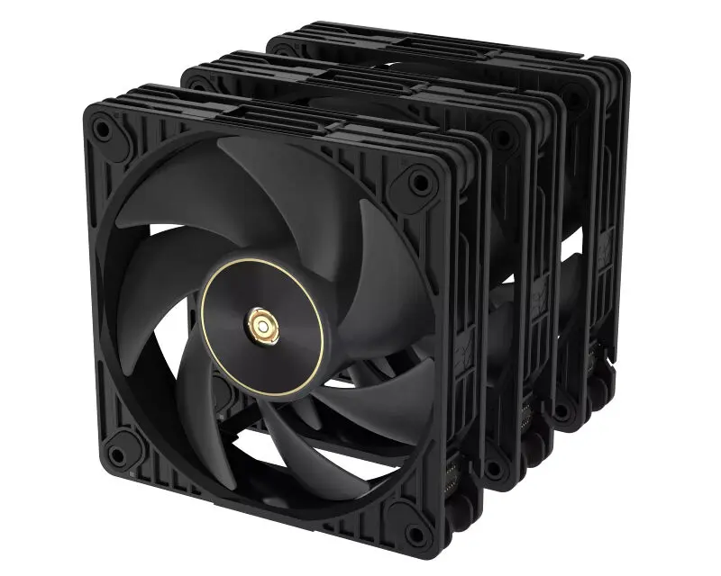 ASUS ProArt Set ventilatora PF120 PWM 3in1, Crni