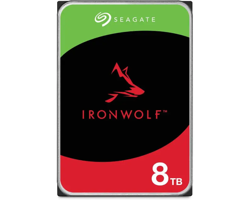 Seagate Hard disk IronWolf, 8TB, 3.5", SATA III, (ST8000VNZ04)