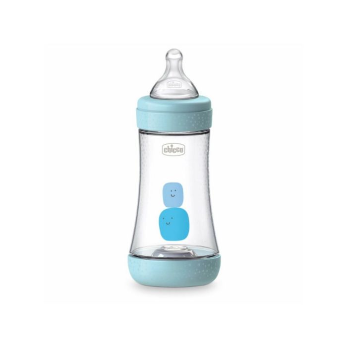 CHICCO P5 FLAŠICA PLAVA 2M+, 240ML