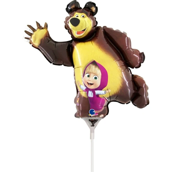 Mini Shape Maša i Medved folija balon