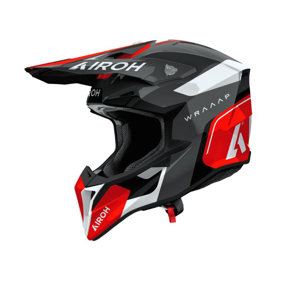 Kaciga Airoh Wraaap Conquer Red