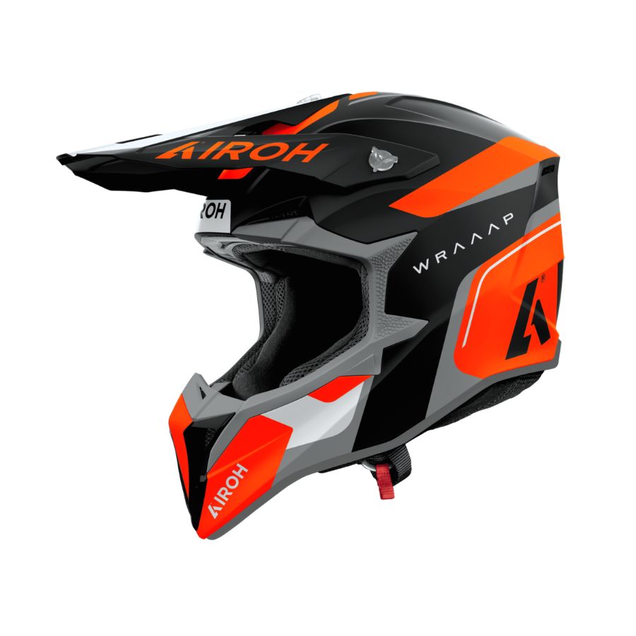 Kaciga Airoh Wraaap Conquer Orange Matt
