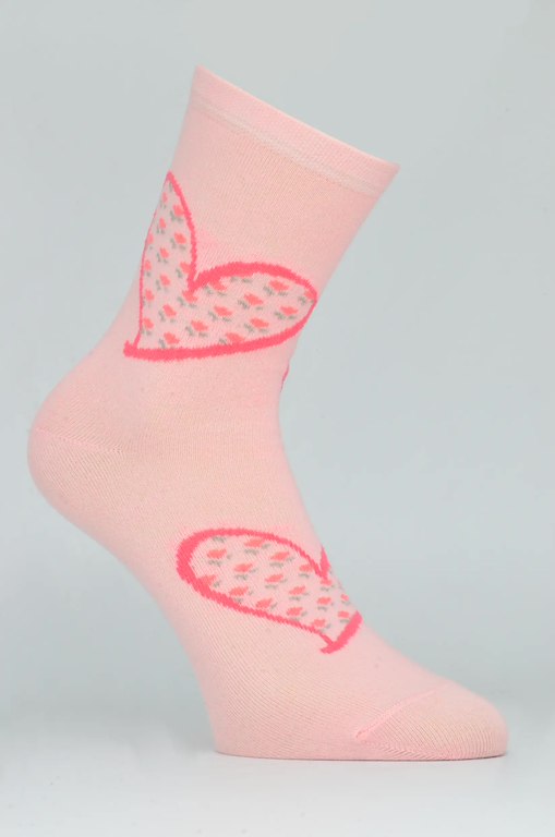 GERBI Ženske pamučne sokne Jockey 41 m8 roze