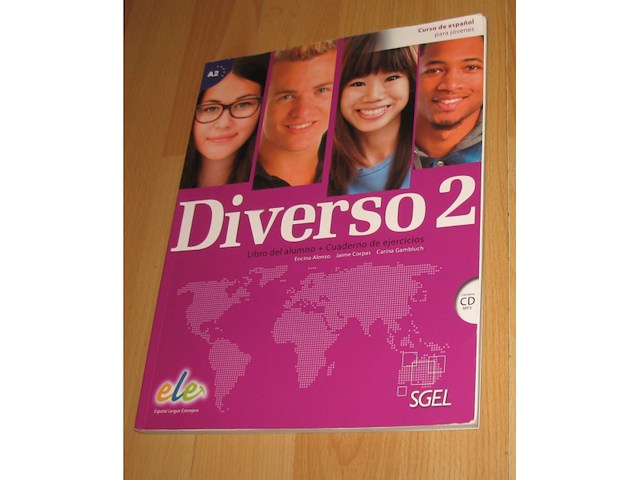 DIVERSO 2 UDZBENIK SA RADNOM SVESKOM