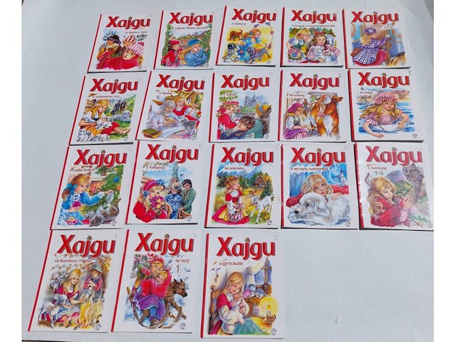 Ceo lot od 1 do 18 HAJDI SLIKOVNICE
