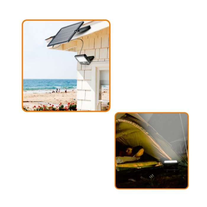 Solarni LED reflektor sa senz. 10W 6000K 1100lm