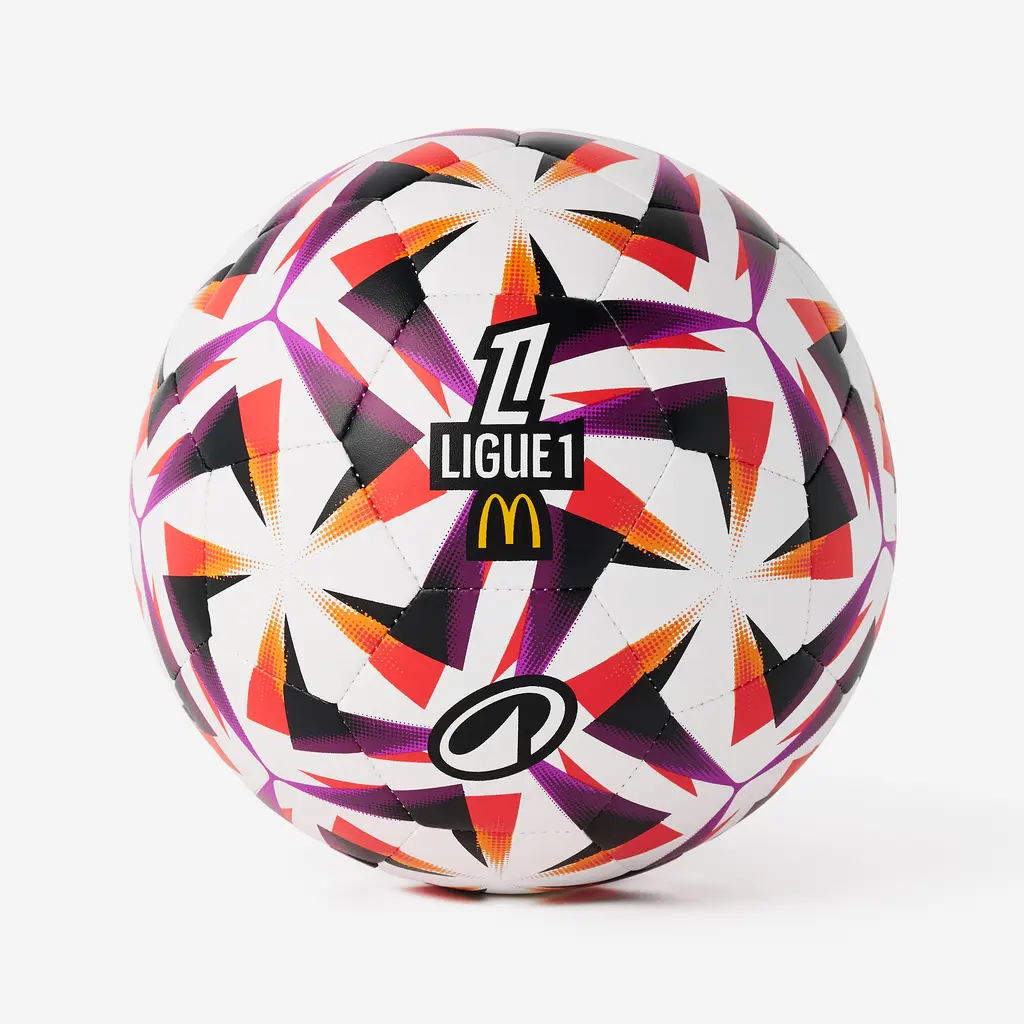 Lopta za fudbal Ligue 1 Mcdonald'S Graphic X-Light Fans
