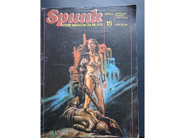 Spunk,  broj 15 - strip magazin za ljade