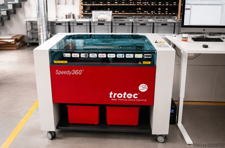 Mašina za graviranje
Trotec Speedy 360 CO₂-Laser | Neue Röhre