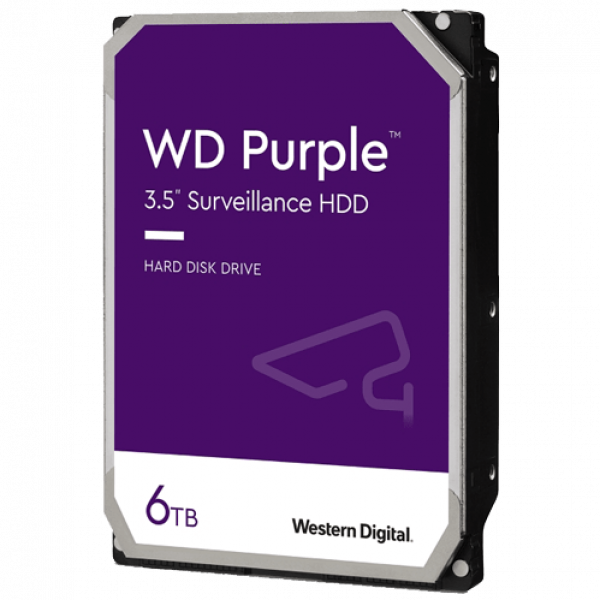 Hard disk 6TB SATA3 Western Digital Caviar 64MB WD62PURZ Purple