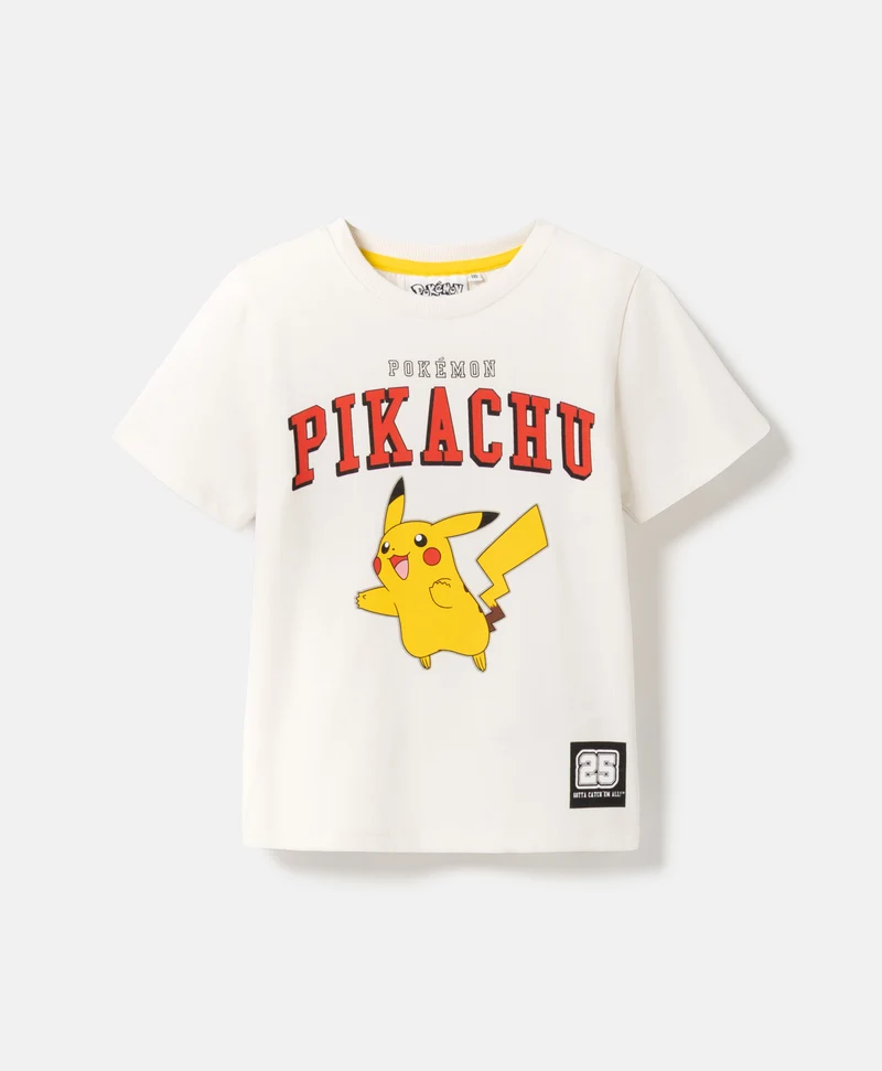 Majica za dečake Pokémon Pikachu 100% pamuk