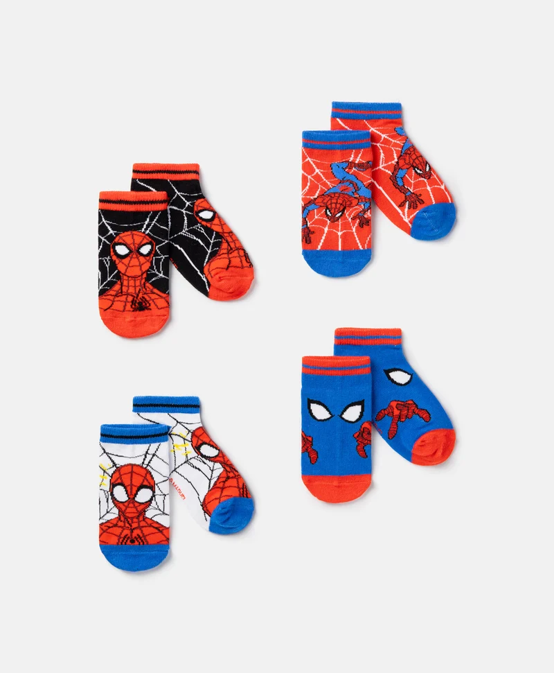 Set sokni za dečake Spider-Man, 4 para