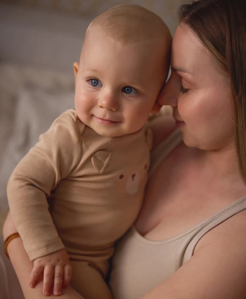 Set za bebe body, pajac i helanke sa medom 3 kom