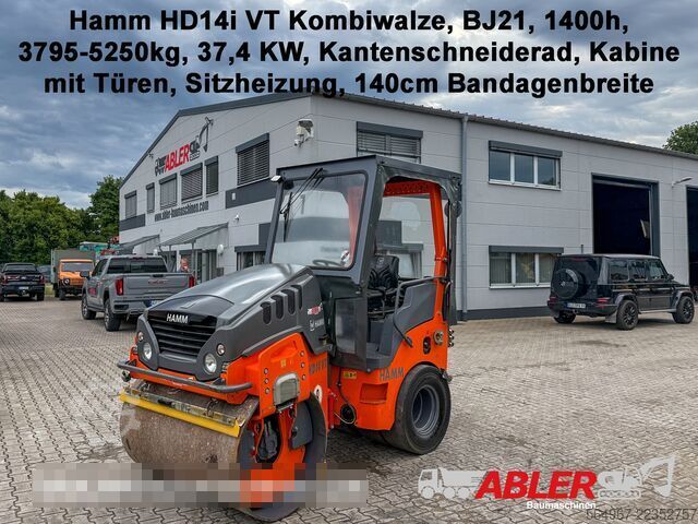 Kombinovani valjak
Hamm HD 14i VT Kombiwalze mit Kabine