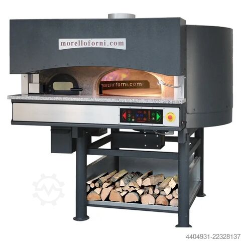 Rotaciona peć na drva za pizzu, kapaciteta 10 pizza.
Morello Forni MRe130