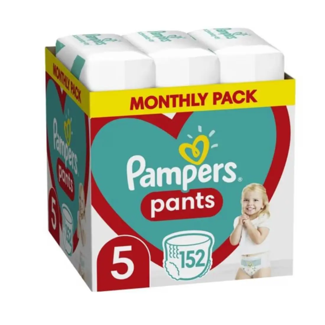 Pampers Pelene Pants Monthly Pack 5, 12-17 kg, 152/1