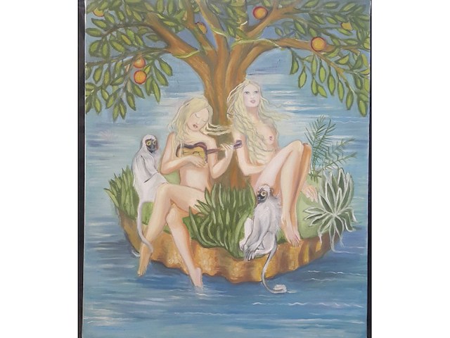 Ulje-Ruska slikarka Olga
