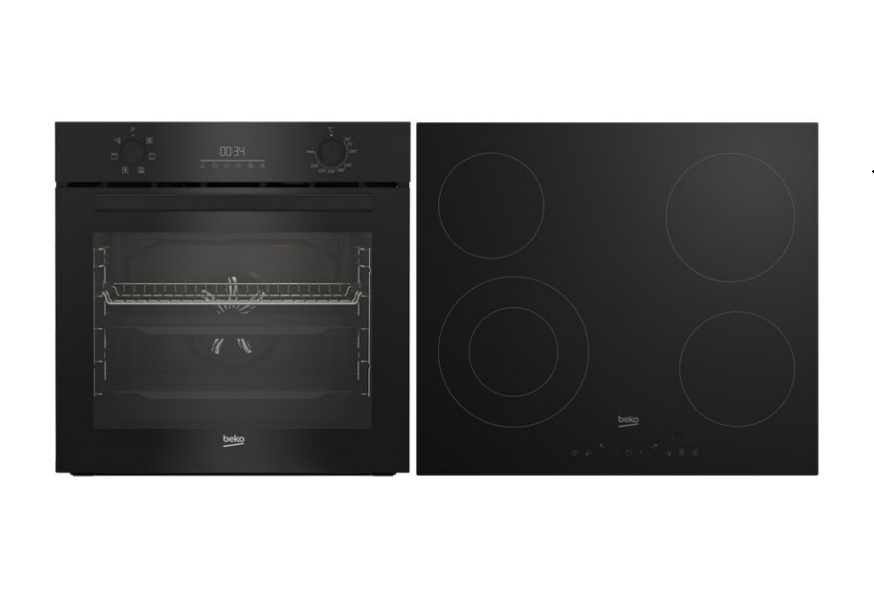 BEKO BBSE17321B ugradni set: rerna+staklokeramička ploča
