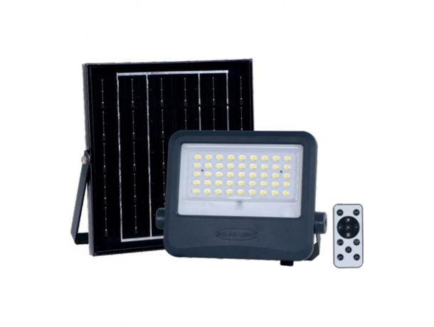 M452080-S6 50W solarni LED reflektor set 6500K IP65 ABS tamno sivi Mitea Lighting
