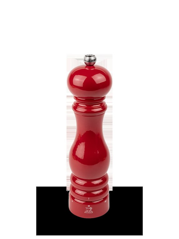 MLIN ZA BIBER – u’Select Manual Pepper Mill Red Gloss Painted Wood, 22 cm