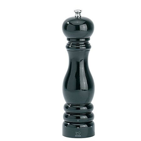 MLIN ZA BIBER – Manual pepper mill in black lacquered u’Select wood 22 cm