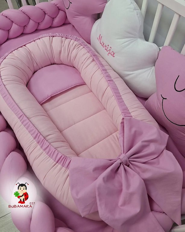 Bubamara037 Gnezdo za bebe, Roze