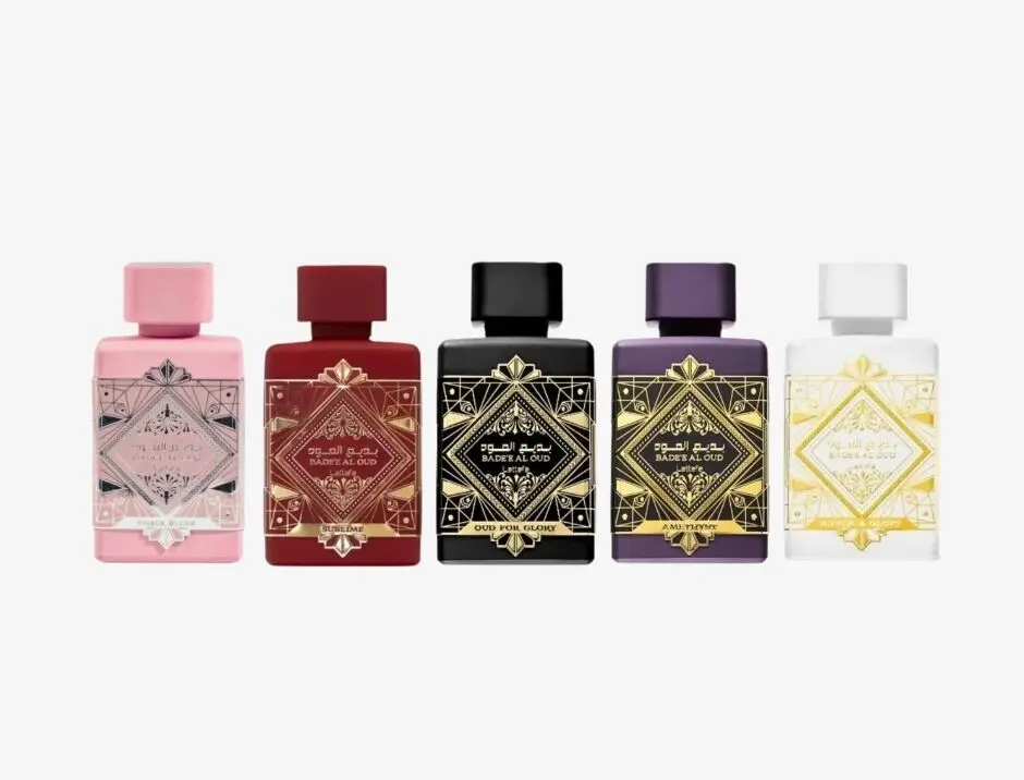 Lattafa Unisex poklon set parfmea Badee Al Oud Collection, EDP, 5 x 5 ml
