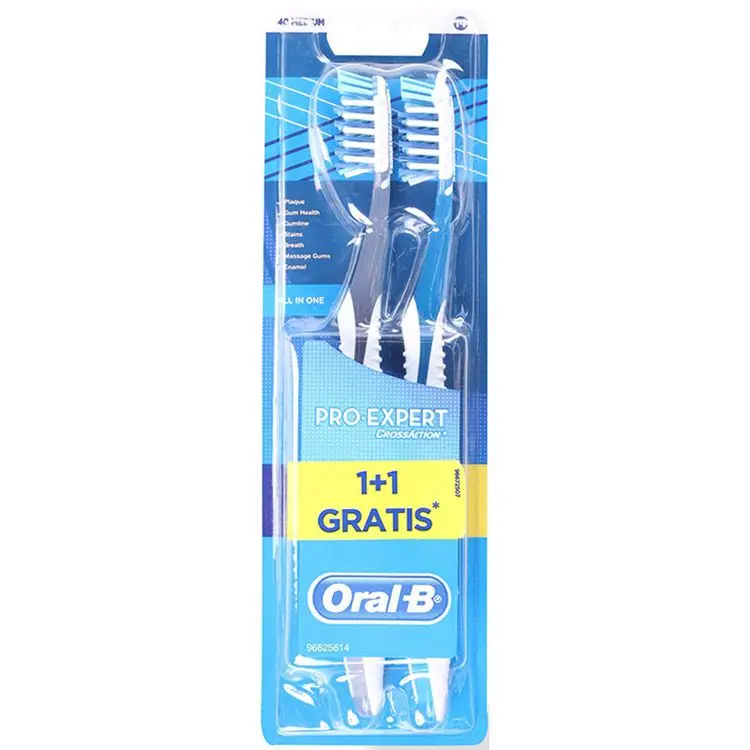 ORAL B Četkica za zube Pro Expert All In One 40 Medium 1+1 plava